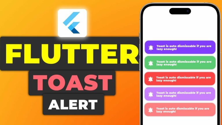 Creating Alert Notifications in Flutter: Show Toast Flutter Guide ...