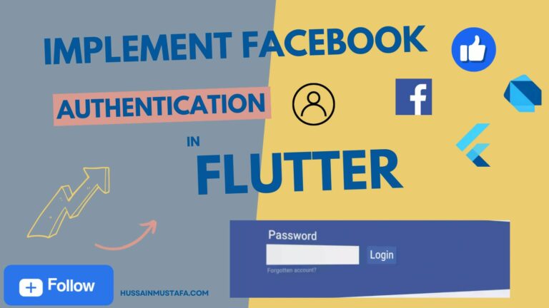 Implement Facebook Authentication In Flutter - Hussain Mustafa Implement Facebook Authentication In Flutter - Hussain Mustafa